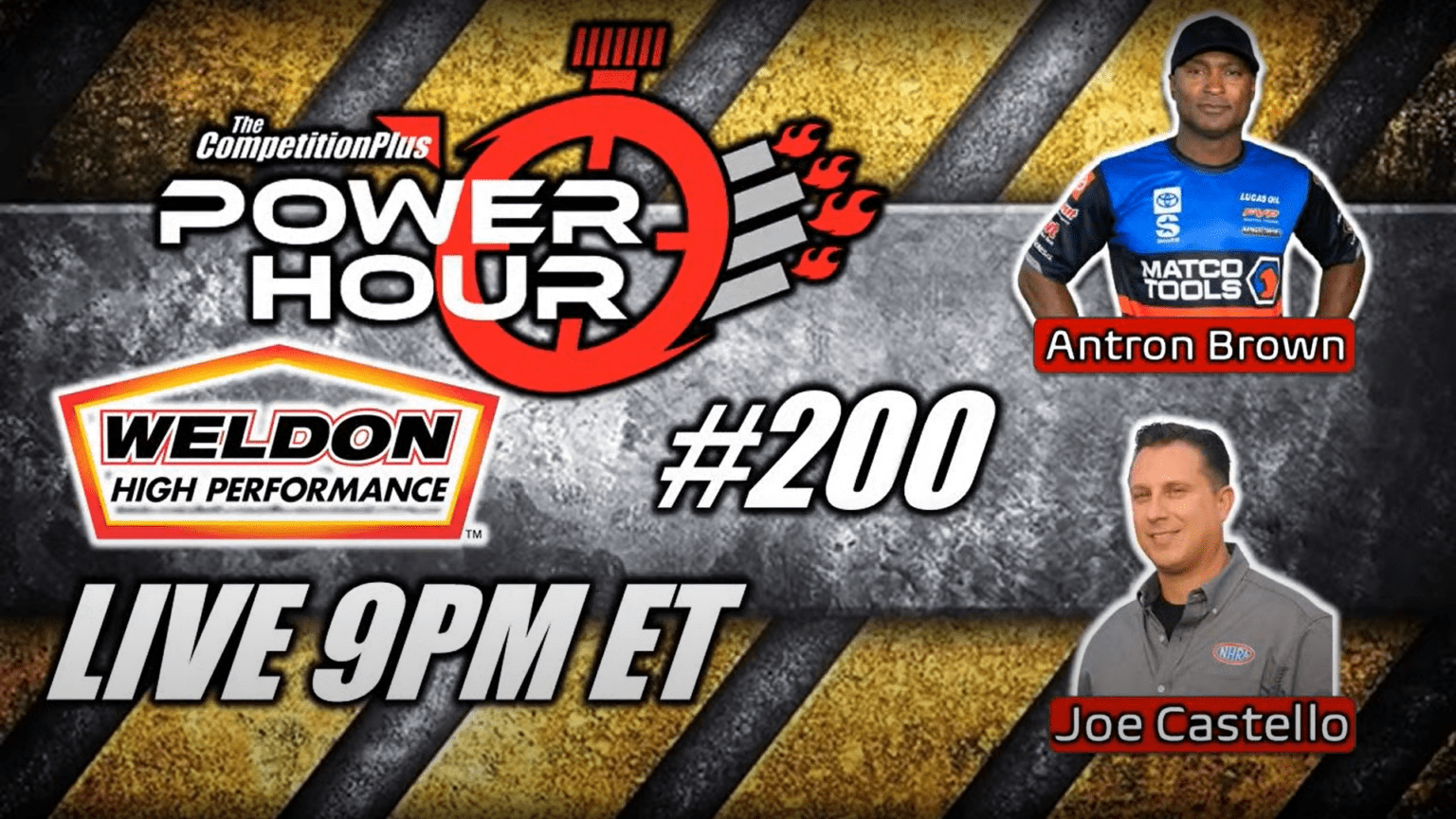 MILESTONE EPISODE! POWER HOUR #200 WITH ANTRON AND JOE CASTELLO ...