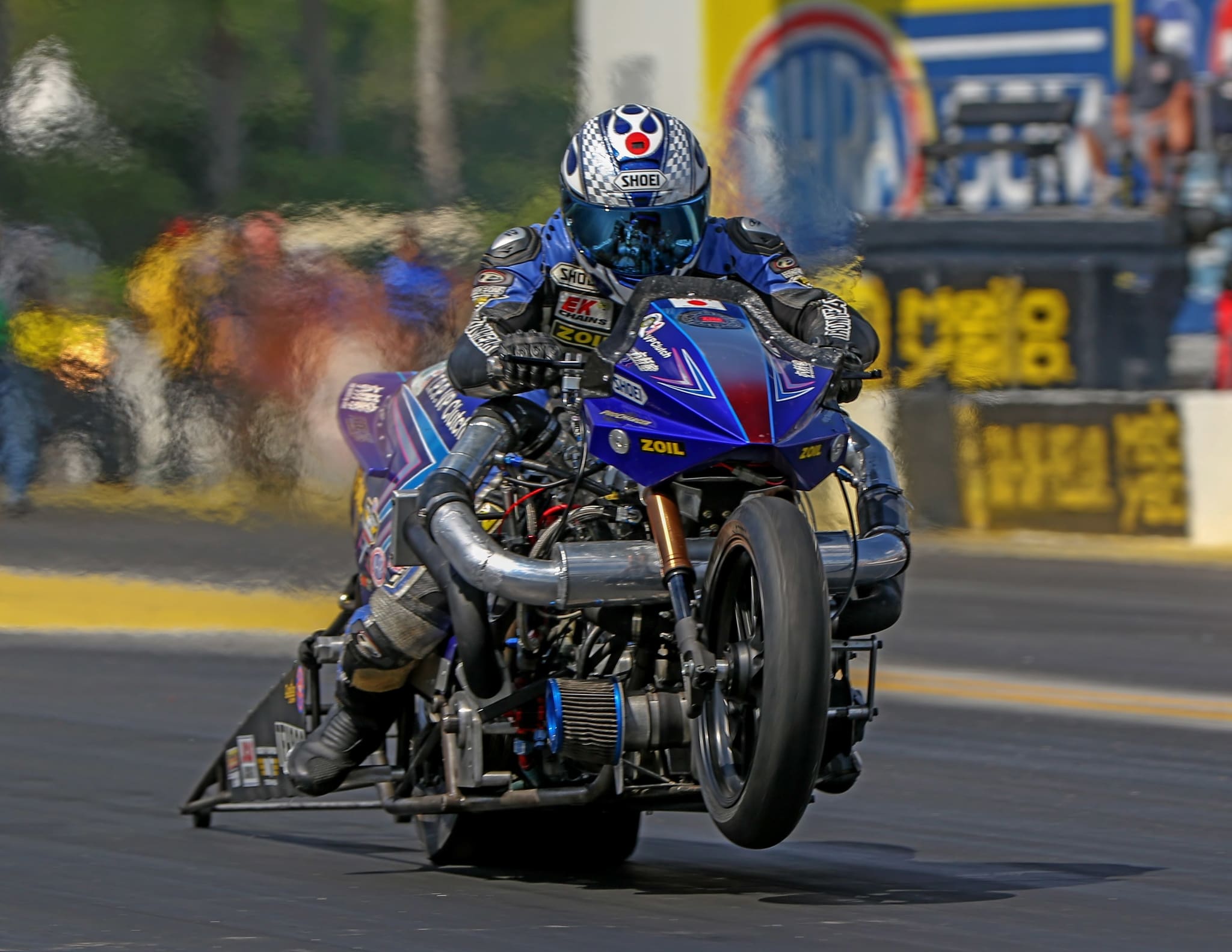 IT WAS A MONSTER KIND OF FIRST YEAR FOR NHRA'S TOP FUEL MOTORCYCLES ...