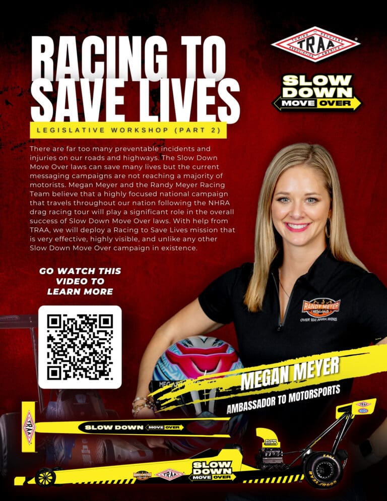 RANDY MEYER RACING TO PROMOTE SLOW DOWN MOVE OVER INITIATIVE AT FLORIDA ...