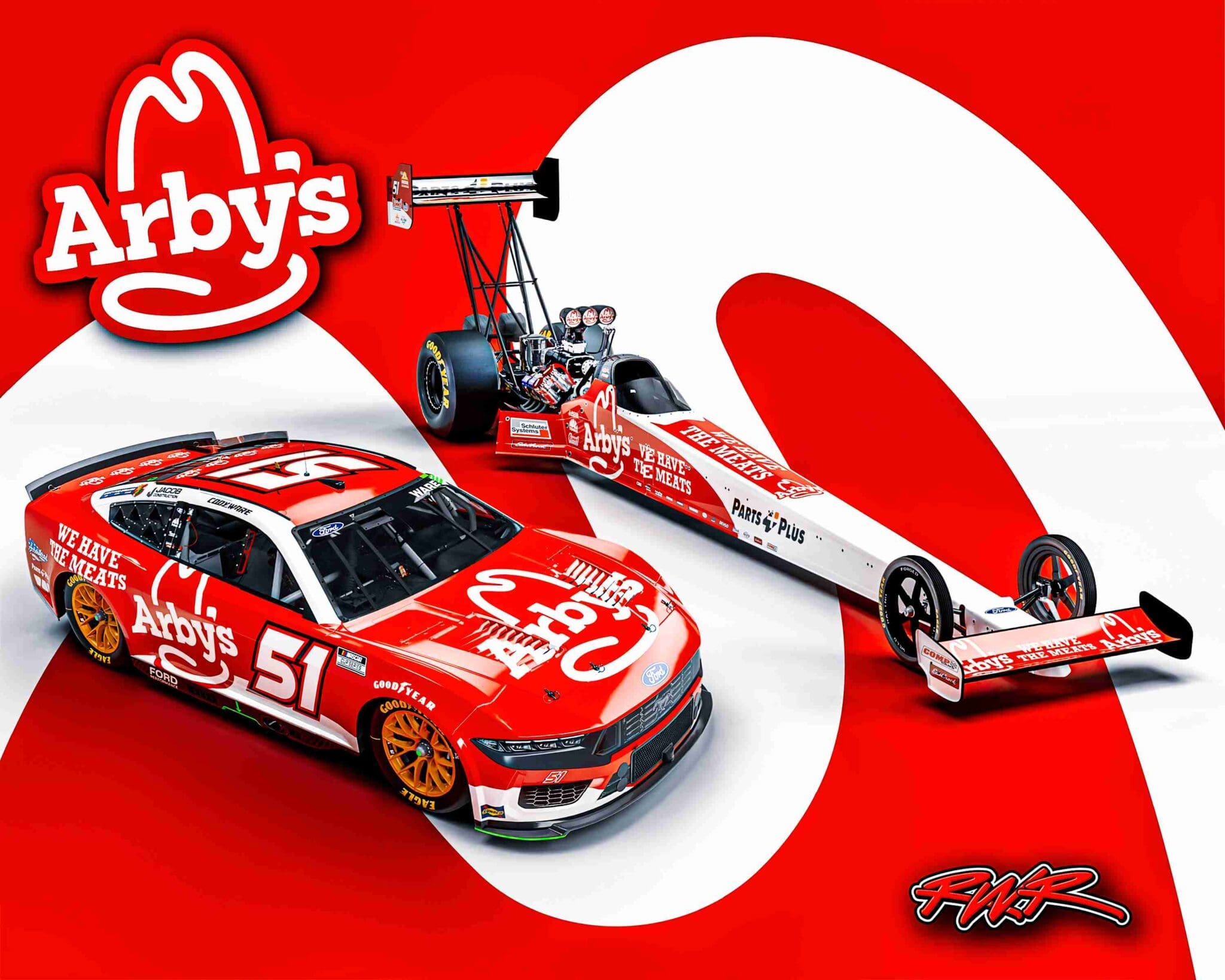 ARBY'S EXPANDS PARTNERSHIP WITH RICK WARE RACING | Competition Plus