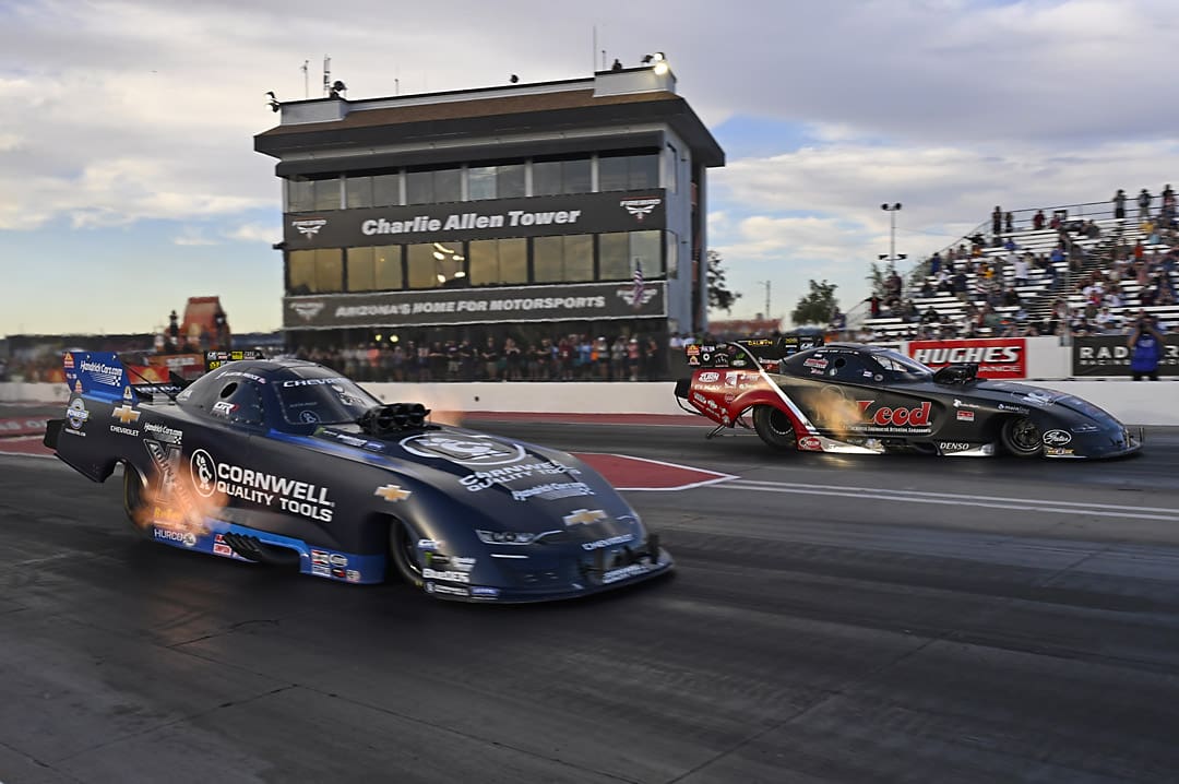 PAUL LEE CAPTURES HIS FIRST CAREER NITRO FUNNY CAR WALLY IN PHOENIX ...