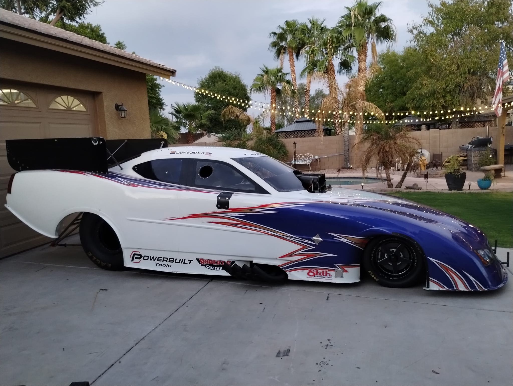 JON CAPPS WILL BE COMPETING IN NITRO FUNNY CAR CLASS AT NHRA’S ARIZONA ...