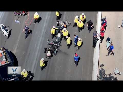 RON CAPPS DESTROYS HIS FUNNY CAR WITH ENGINE EXPLOSION #ARIZONANATS ...