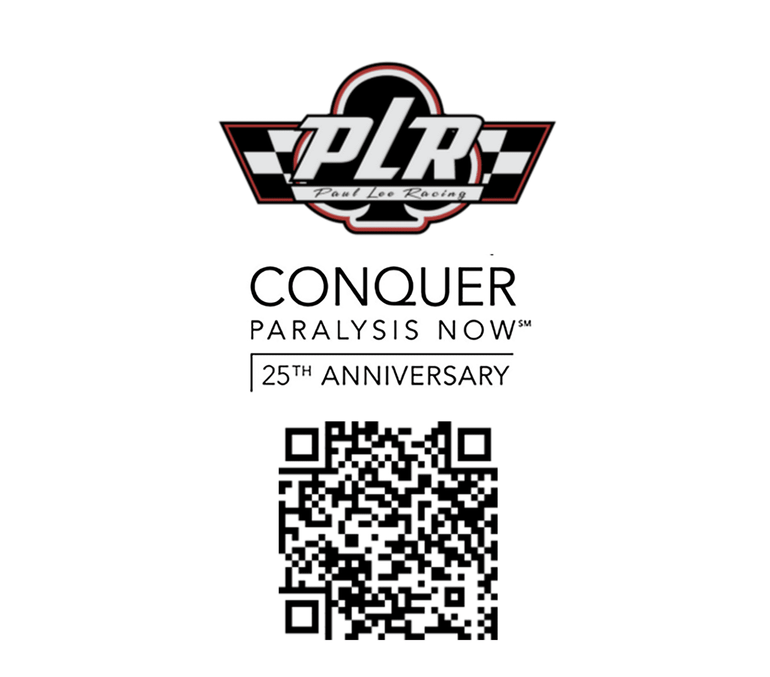 CONQUER PARALYSIS NOW PARTNERS WITH PAUL LEE RACING TO RAISE AWARENESS ...