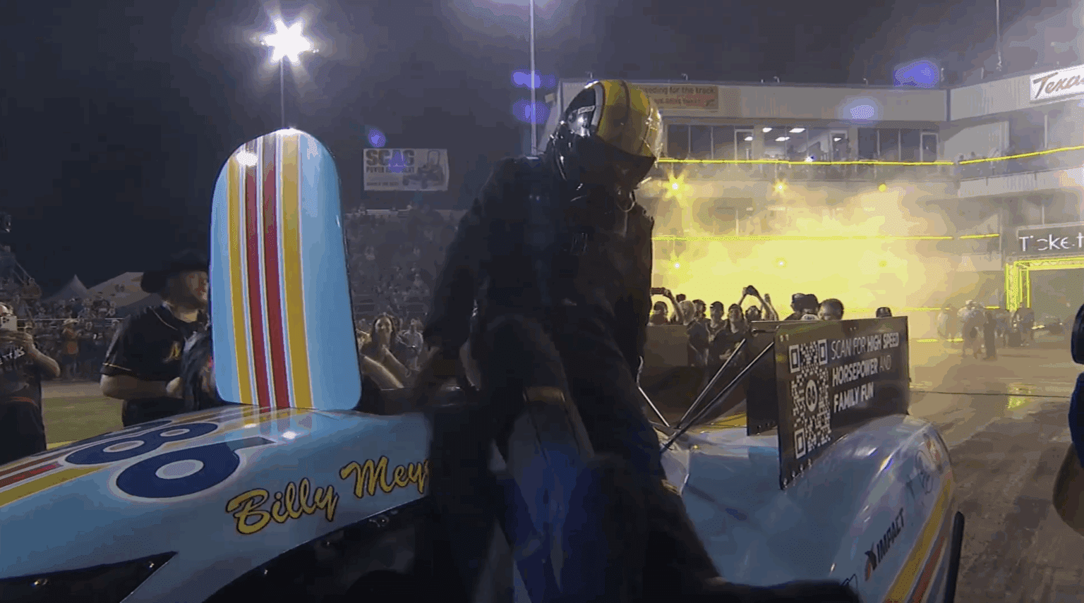BILLY MEYER LIGHTS IT UP AGAIN: DOUBLE BURNOUTS CAP TEXAS MOTORPLEX ...