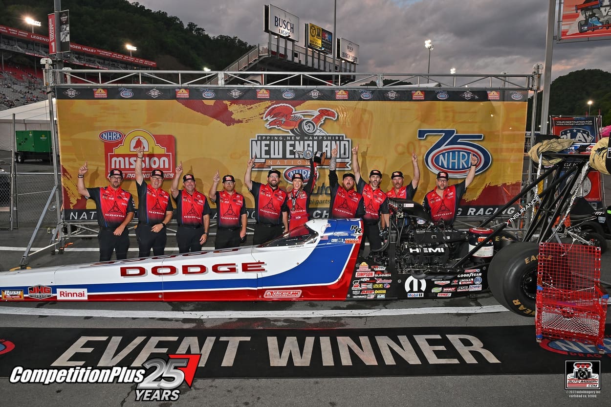 LEAH PRUETT CAPTURES HER FIRST TOP FUEL WALLY SINCE 2023, WINNING RAIN ...